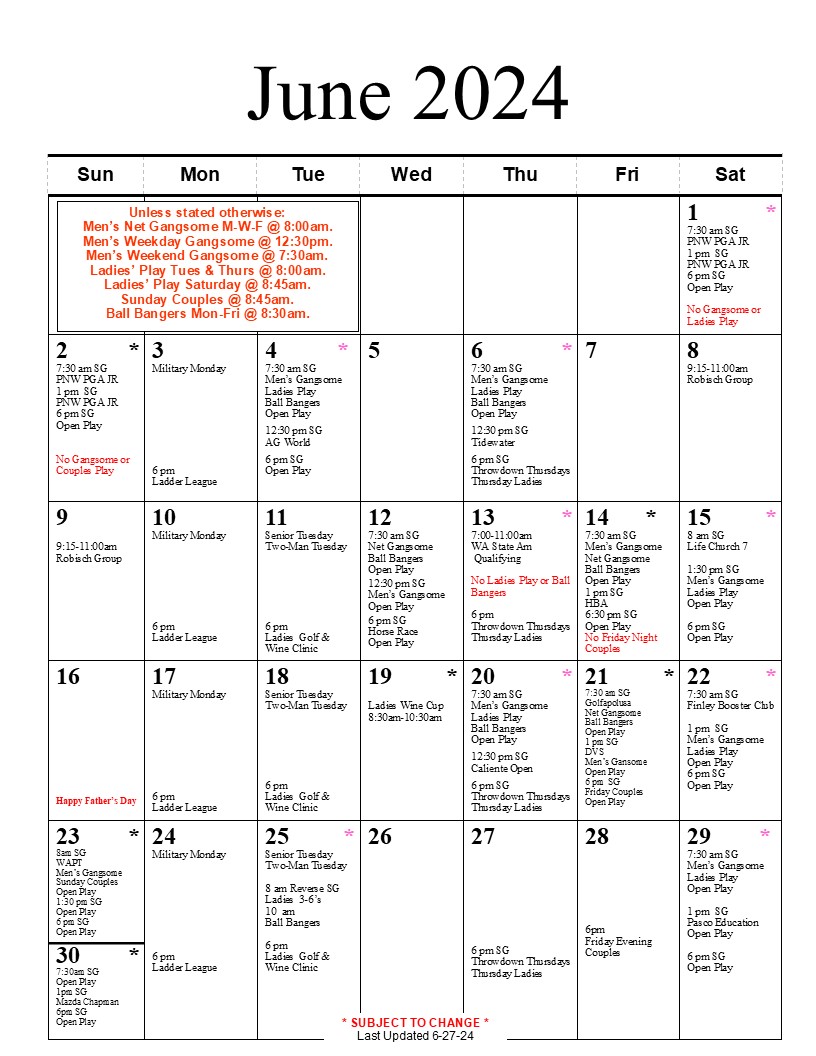 Please CLICK HERE for a Printable Version.